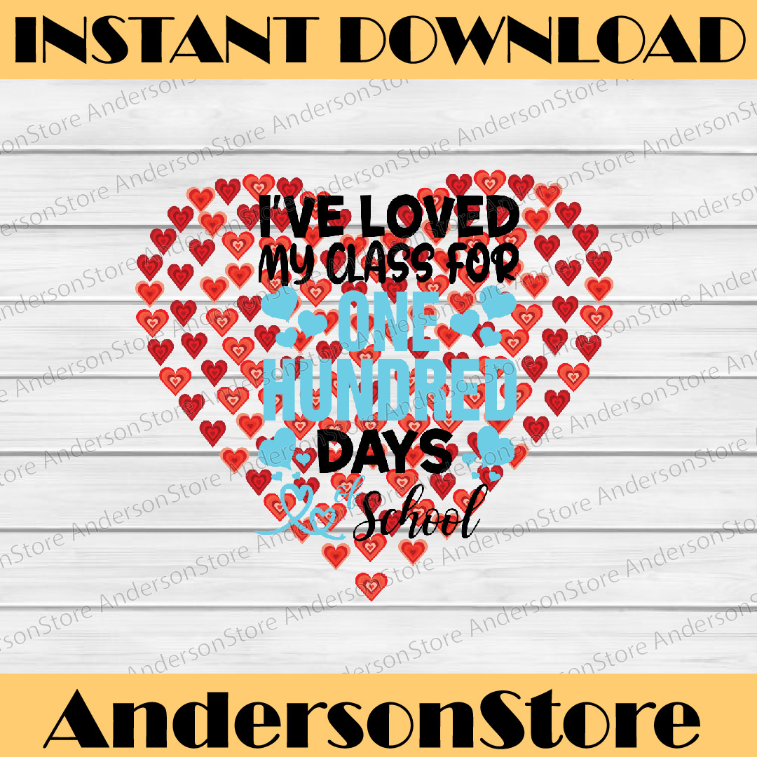 Love Beautiful 100 Days Of School Romantic Saint Valentine P | Inspire ...