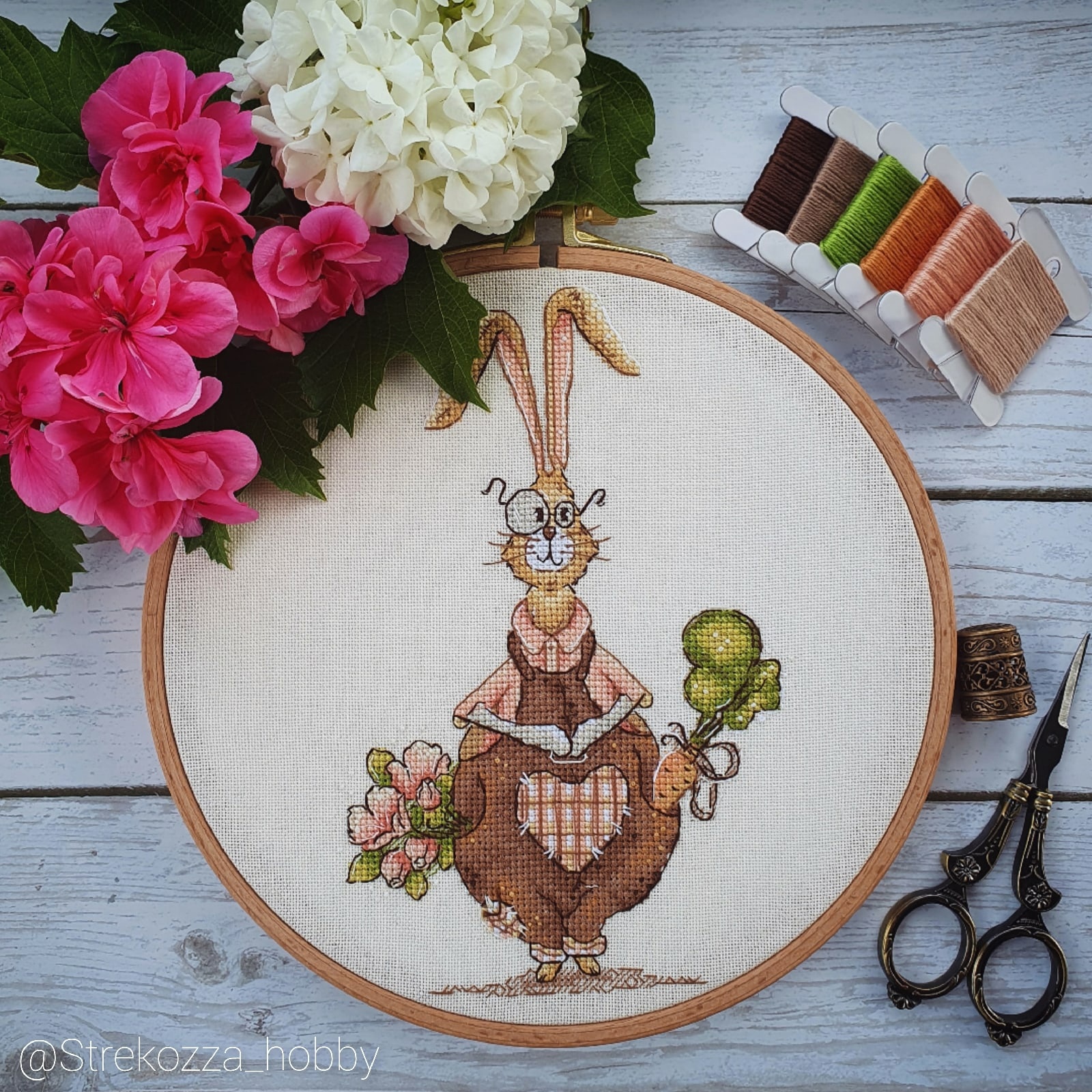 Bunny Cross Stitch Pattern Rabbit Cross Stitch Pattern | Inspire Uplift
