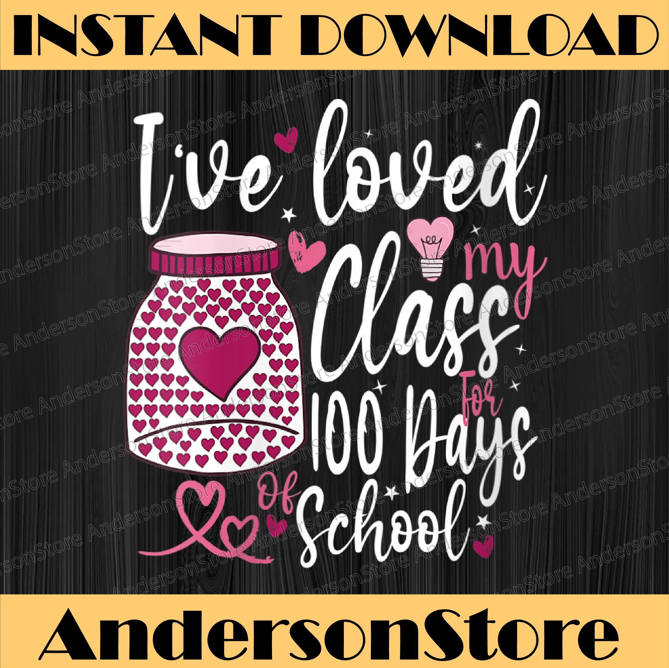 I've loved My Class For 100 Days Of School Love My Class One | Inspire ...
