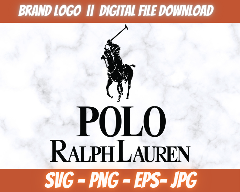 Polo player silhouette digital clipart vector eps png files | Inspire ...