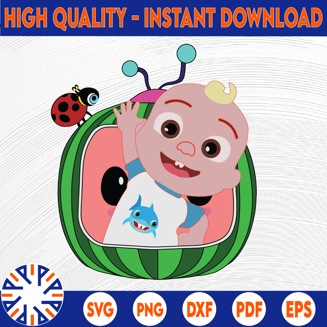 Cocomelon JJ png svg, JJ svg Cocomelon Brithday SVG JPG, Co | Inspire ...