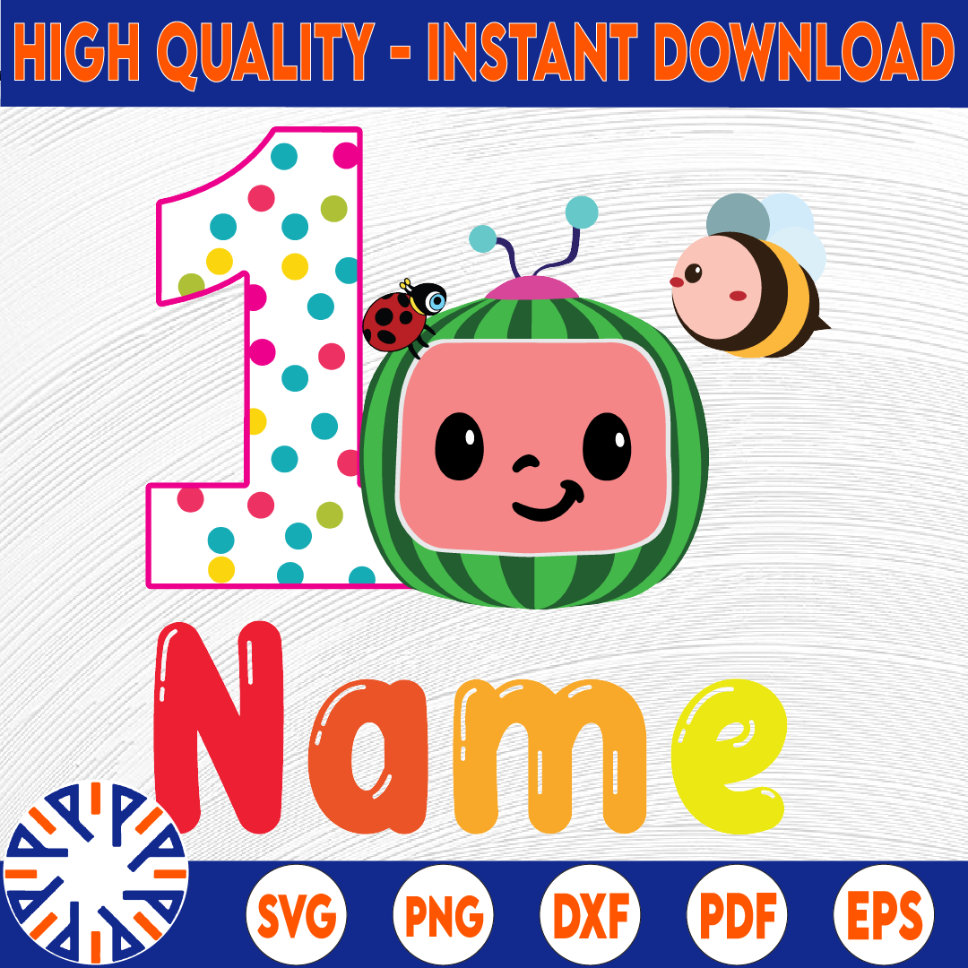 Cocomelon Personalized Family Birthday svg png, Cocomelon sv | Inspire ...