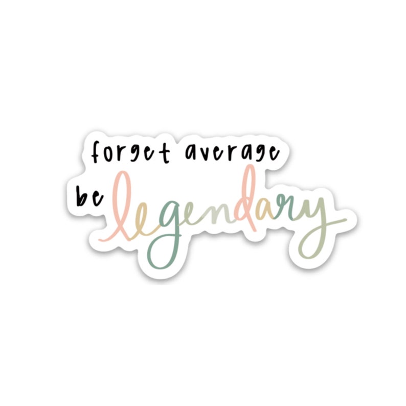 Waterproof stickers | Positive quotes | Self care sticker | - Inspire ...