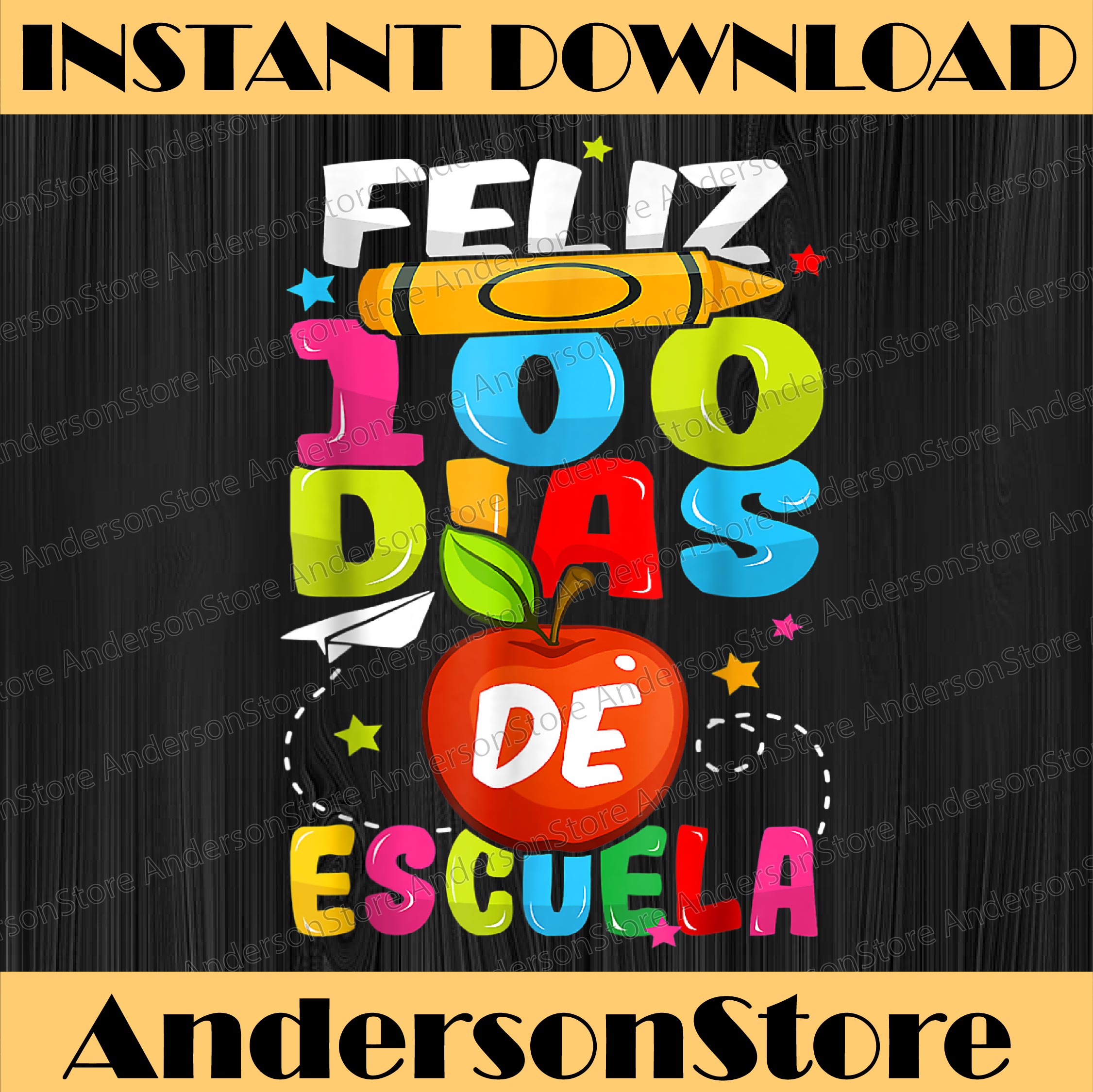 Happy 100th Day Of School Feliz 100 Dias De Escuela Spanish | Inspire ...