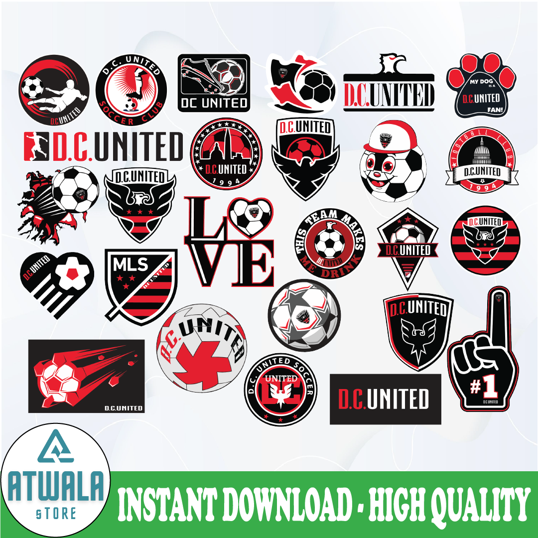 MLS Logo DC United, DC United svg, Vector DC United, Clipart | Inspire ...
