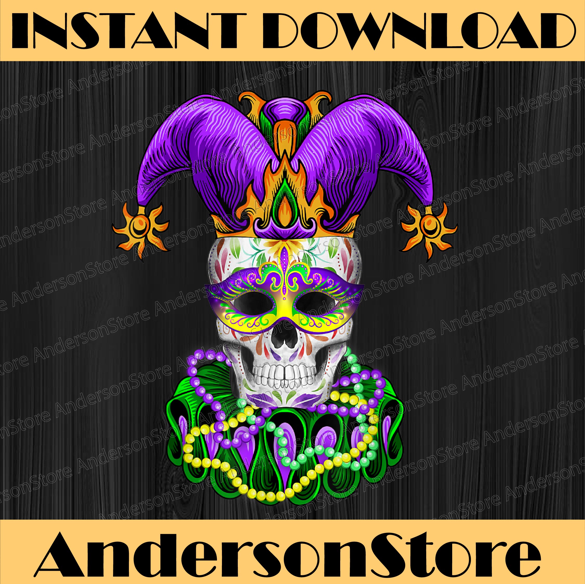 Cool Mardi Gras Skull Jester Hat Masked Beads Mardi Gras Fes | Inspire ...
