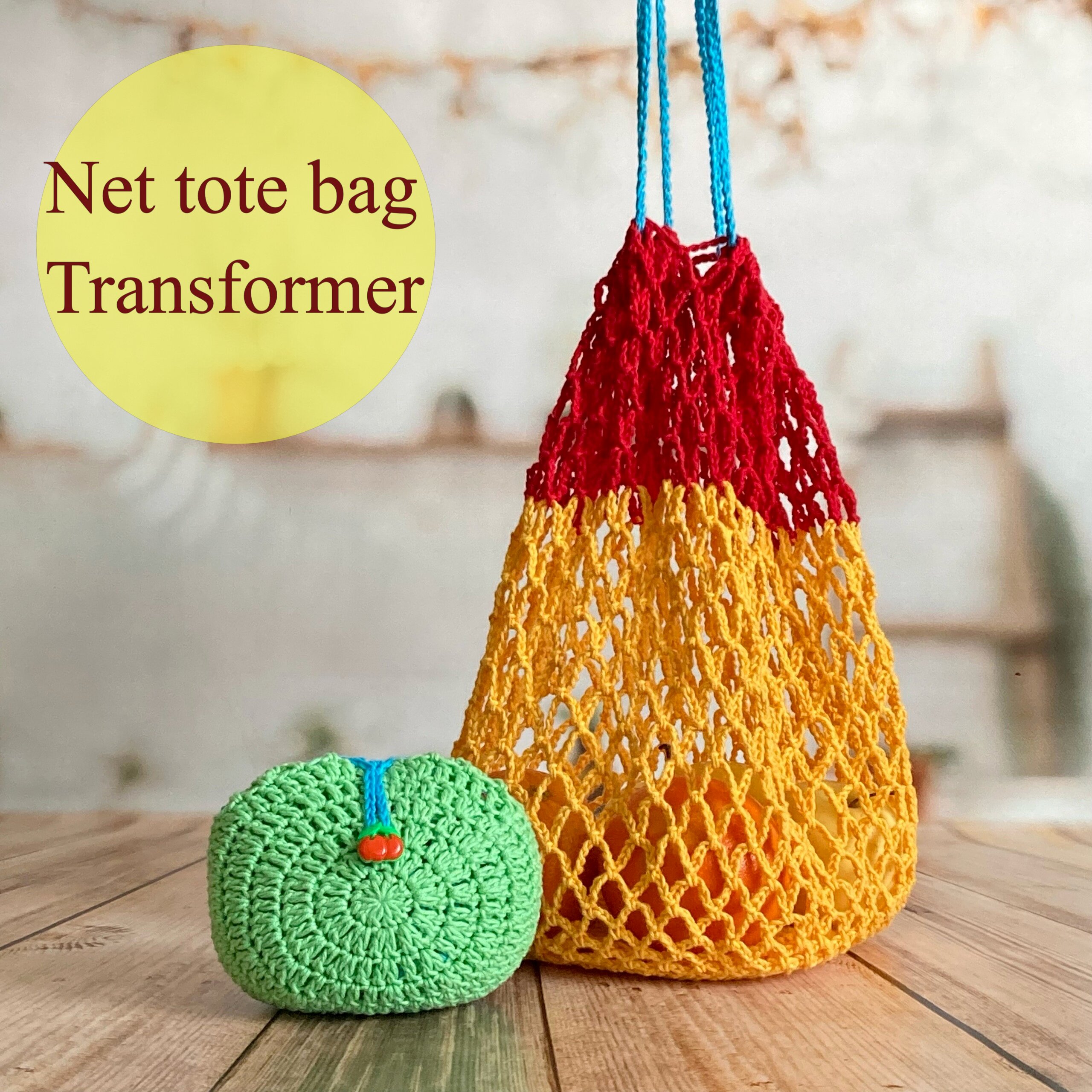 Eco Friendly Sturdy Net Tote Bag transformer Practical Strin | Inspire ...