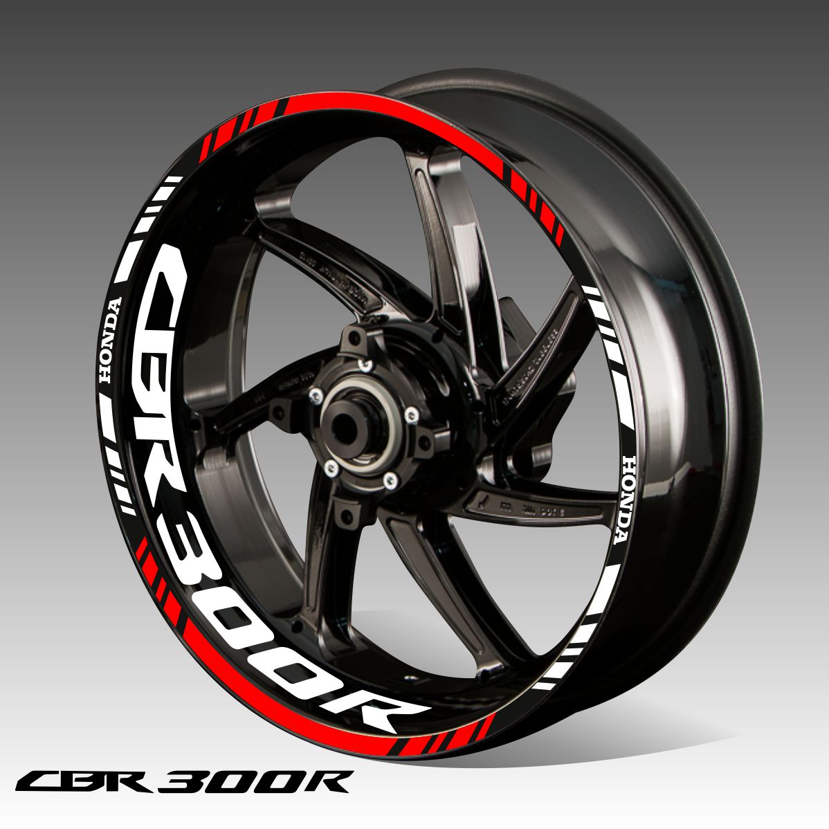 HONDA CBR 300 R rim decal wheel motorcycle Honda cbr300r f | Inspire Uplift