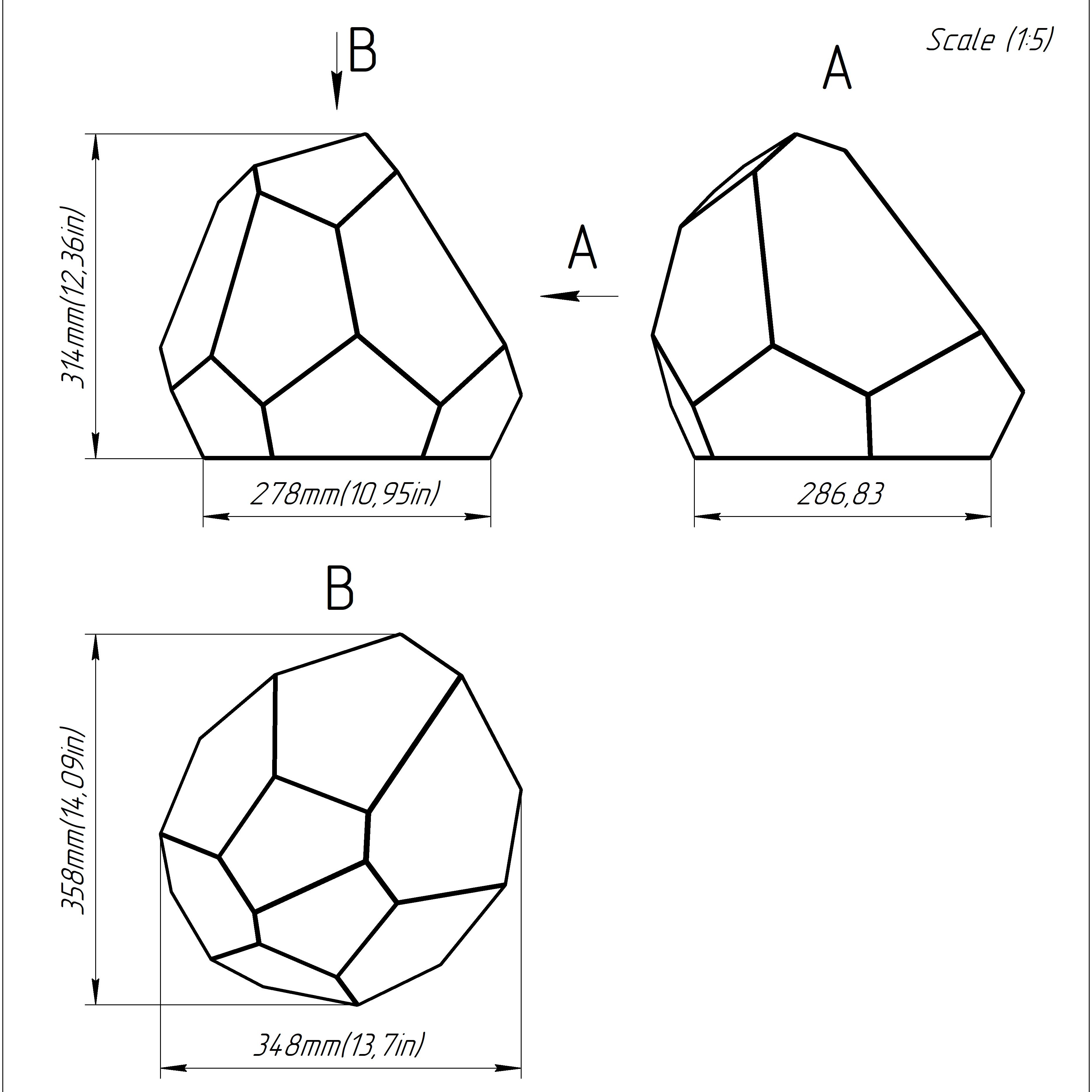 Project 384. Stained glass printable pattern. Brillant3d | Inspire Uplift