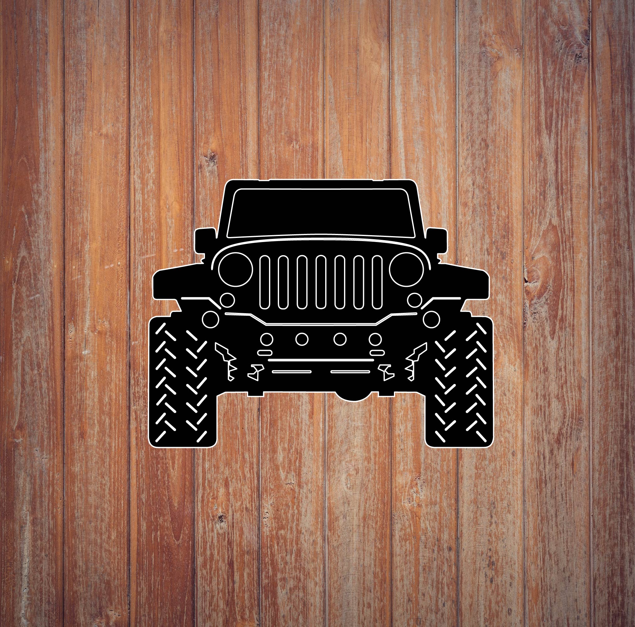 Jeep front DXF | Inspire Uplift
