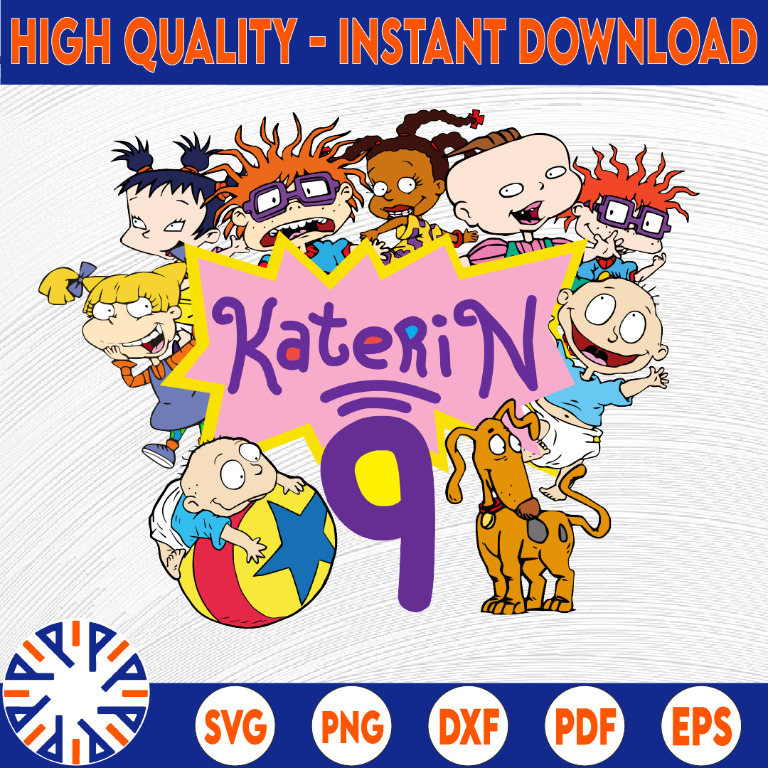 Rugrats custom logo, Rugrats logo personalized with name and - Inspire ...