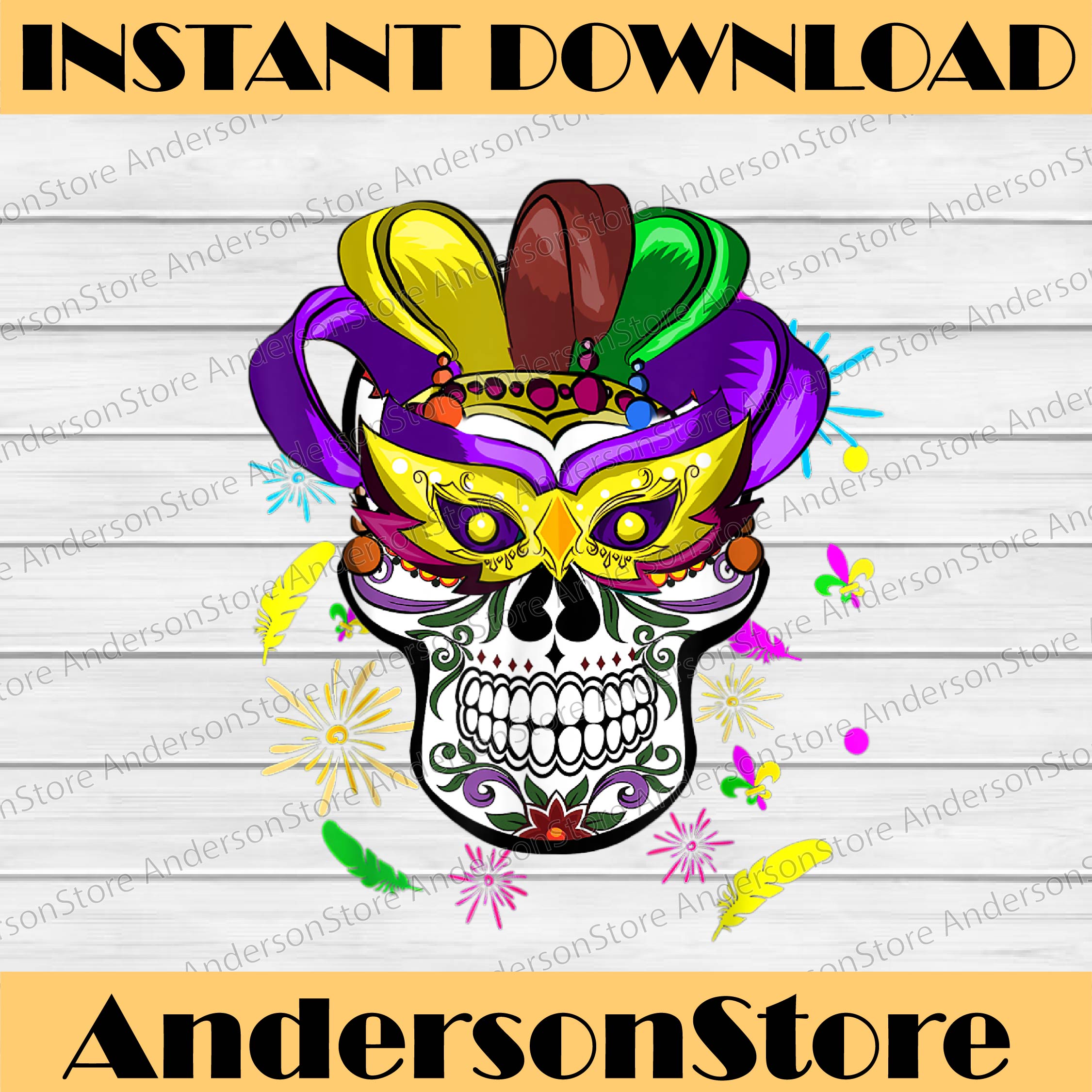 Sugar Skull Carnival Mask Jester Hat Mardi Gras 2022 Mardi G - Inspire ...