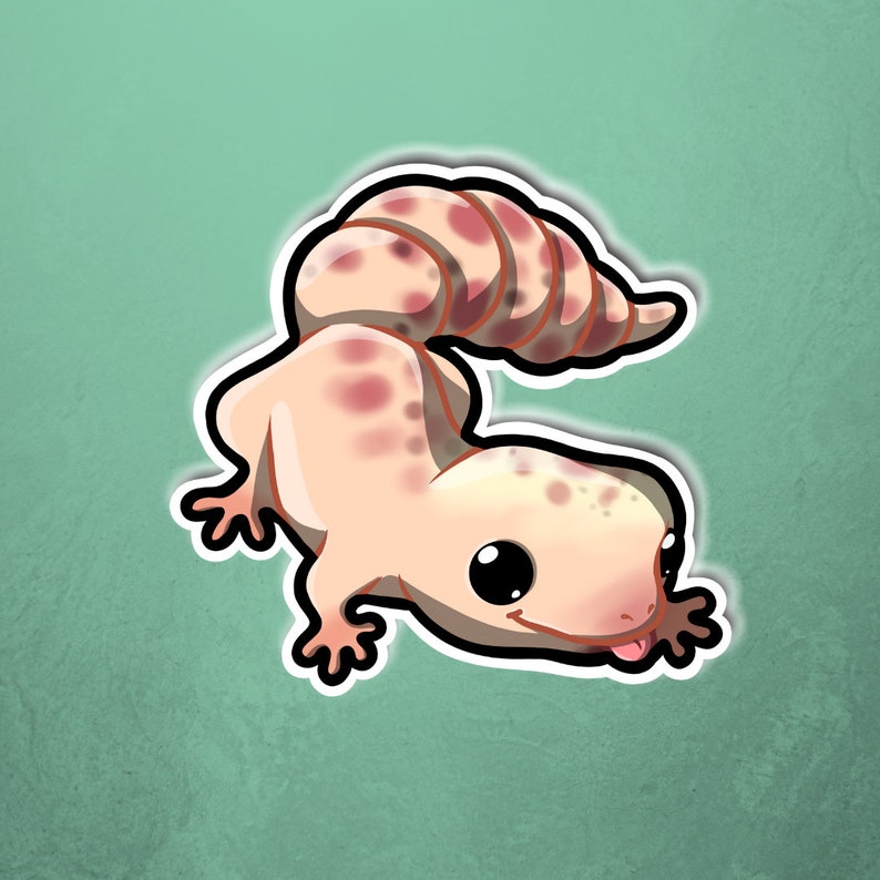 Super Kawaii Leopard Gecko! Adorable Kawaii Reptile friend-f - Inspire ...