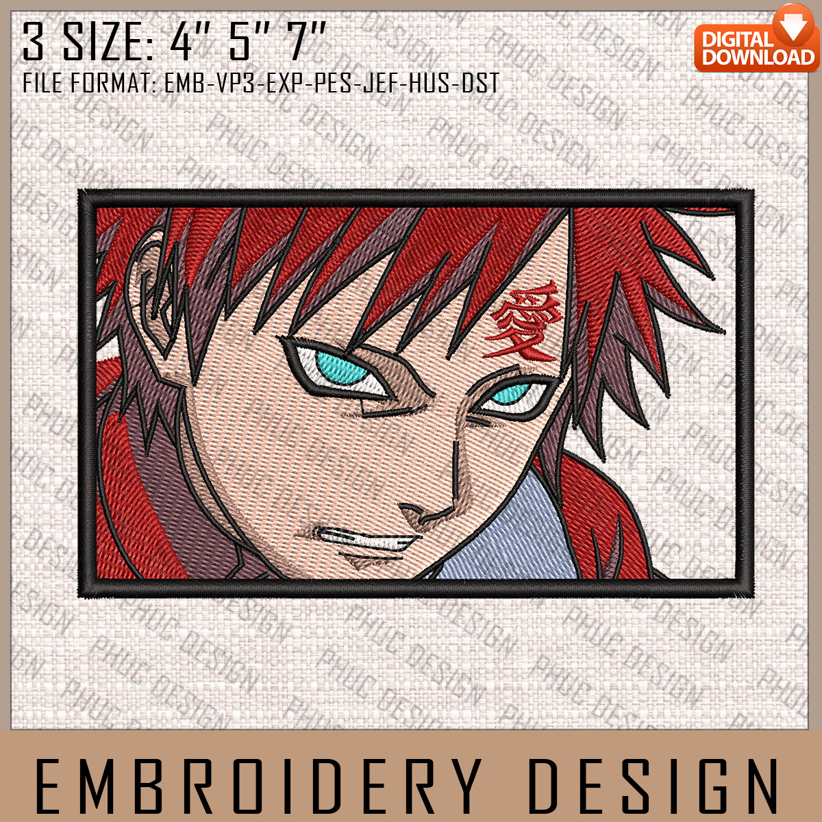 Pattern For Gaara