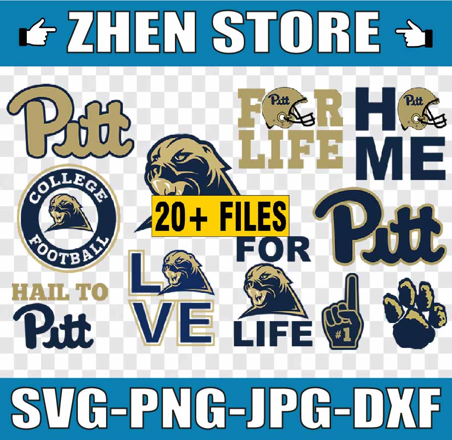 Pittsburgh Panthers Football svg, football svg, silhouette s | Inspire ...