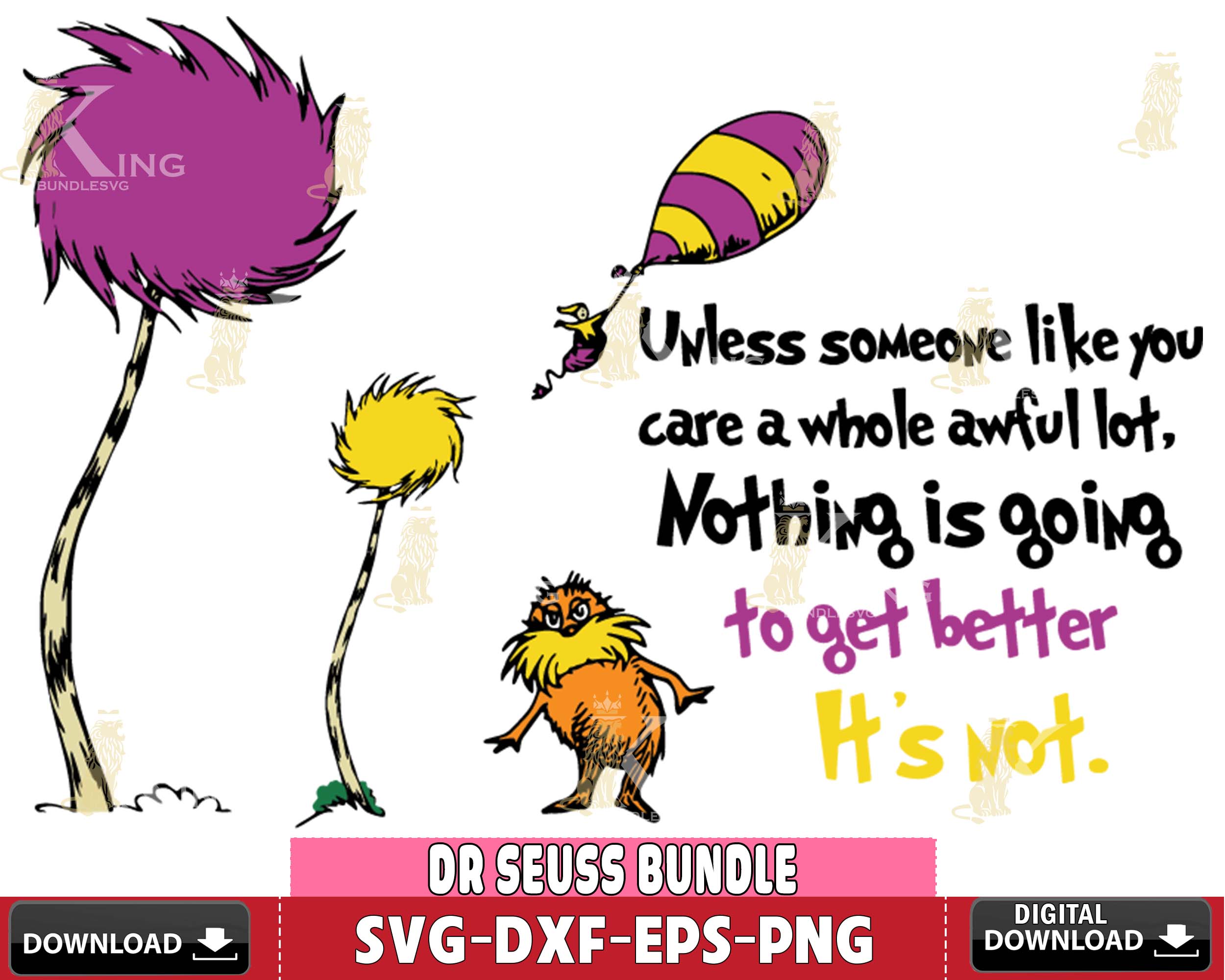 Dr Seuss Bundle svg eps dxf png, Dr Seuss Bundle Svg, for Cr - Inspire ...