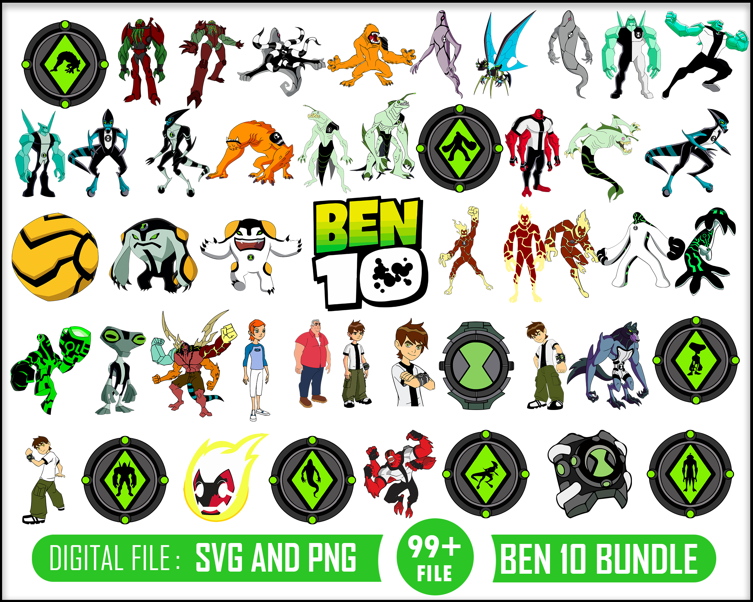 99 BEN 10 Clipart,Ben 10 images,Ben 10 characters,Ben 10 png | Inspire ...