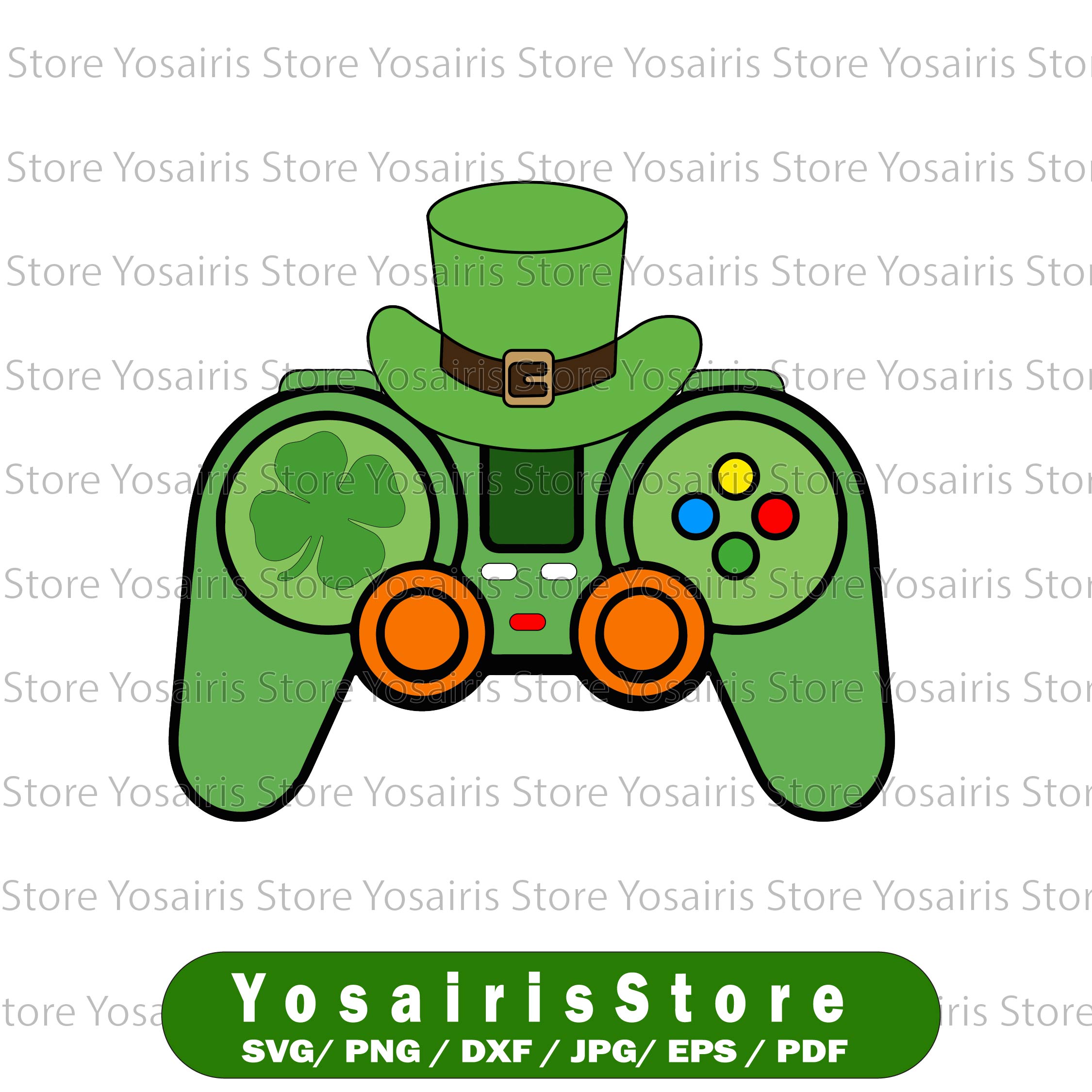 Video Game Gaming St Patricks Day Gamer Boys St. Patty's Day | Inspire ...