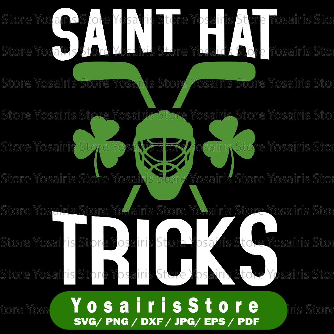 St. Patrick's Day SVG, Saint Hat Tricks PNG, Field Hockey, L | Inspire ...