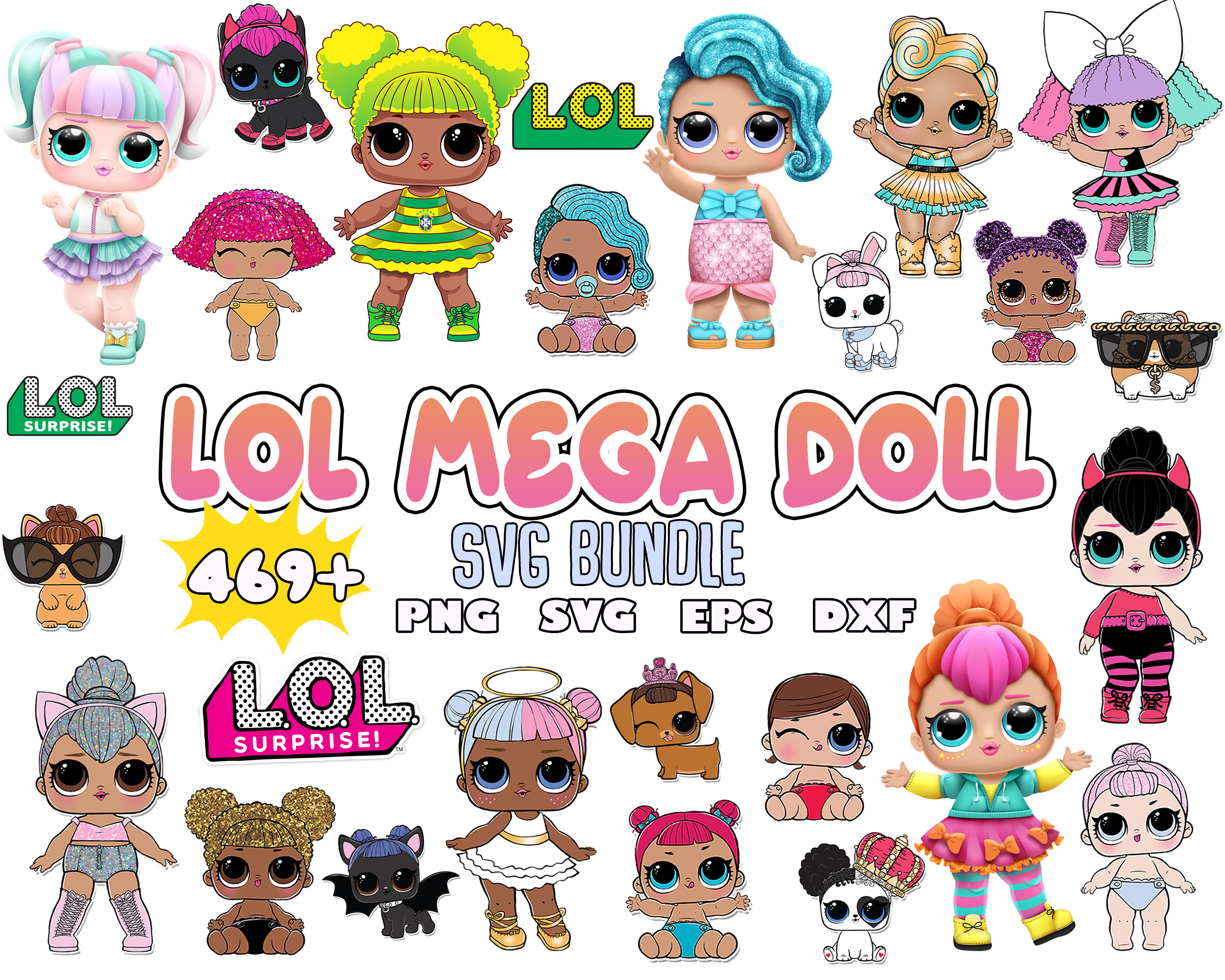 Lol Svg, Layered lol , Baby Svg, cute baby, lol baby svg, Ha - Inspire ...