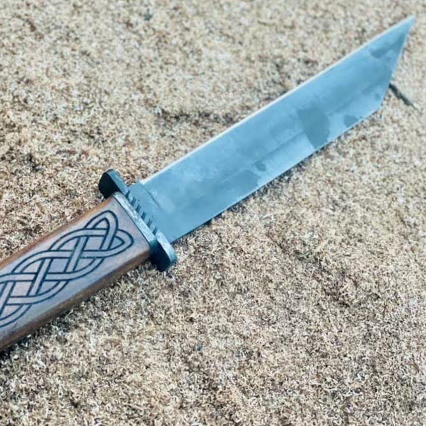 Beautiful Seax Knife, Medieval Viking Knife, Hunting Knife, | Inspire ...
