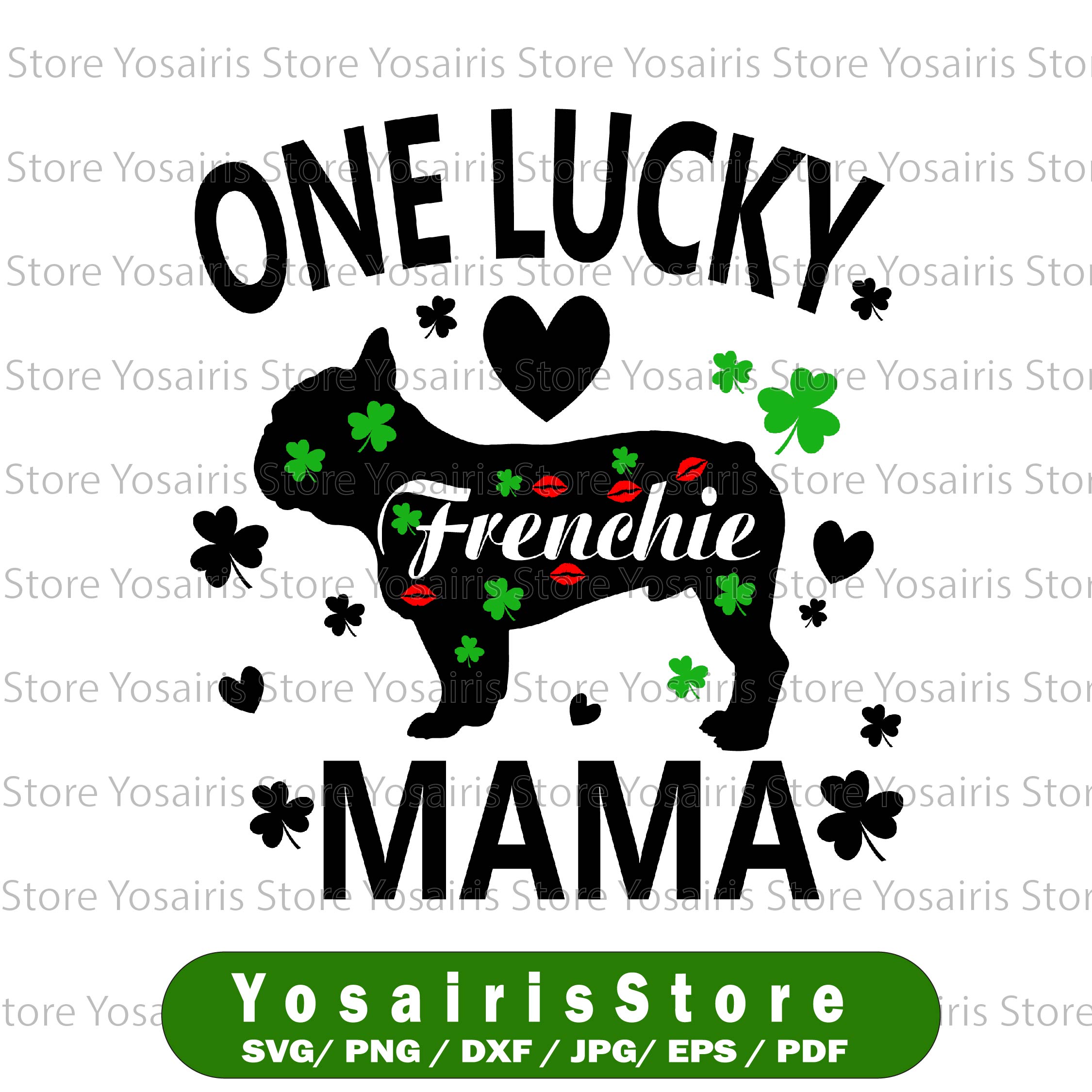One Lucky Mama Svg, Mom St Patricks Day Svg, Funny St Patric | Inspire ...