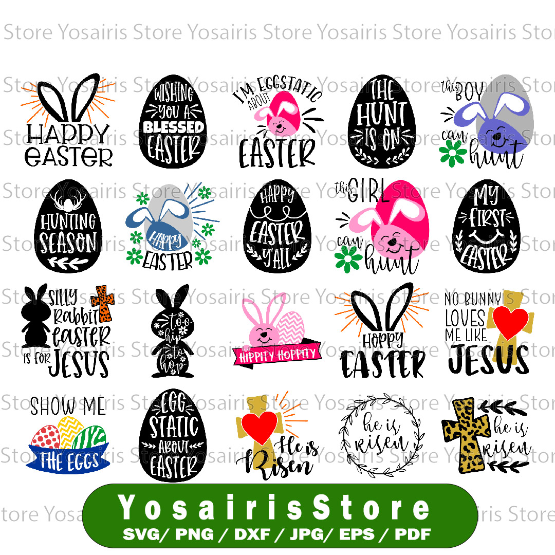 Easter bundle SVG Bundle - Easter svg SVG for Cricut - Fait | Inspire ...