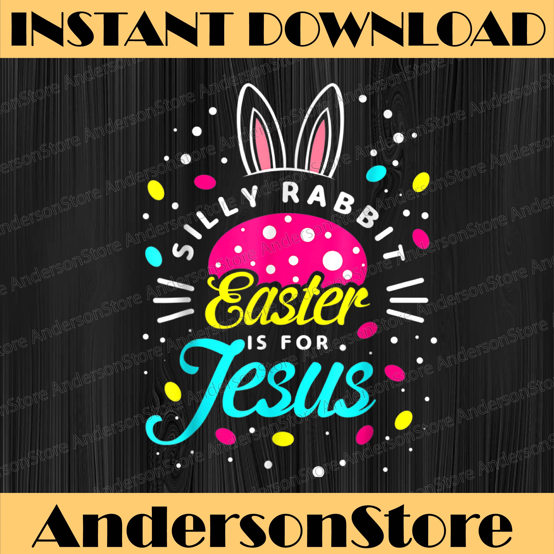 Silly Rabbit Easter Is For Jesus Bunny Christians Easter Day | Inspire ...