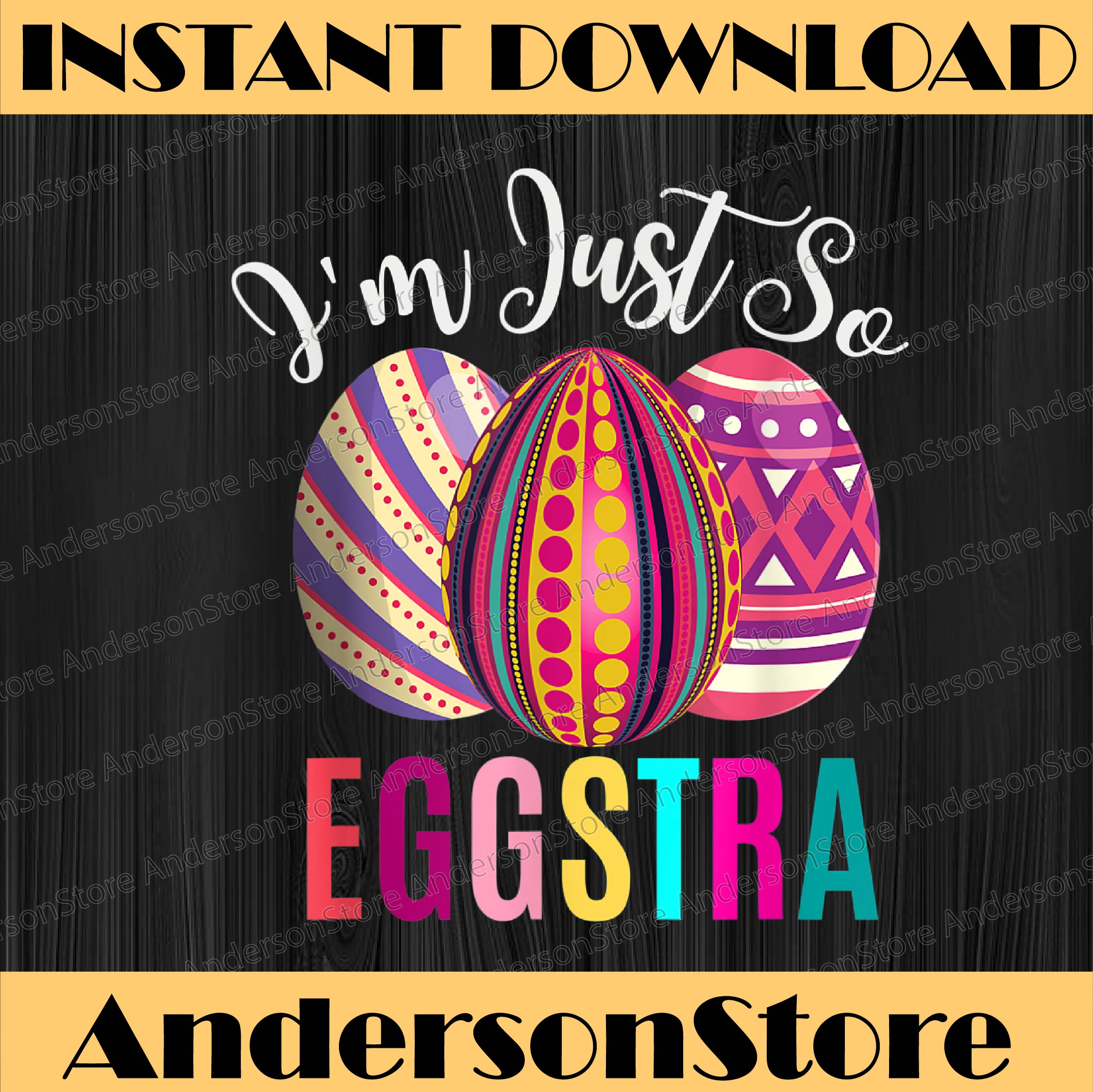 I'm Just So Eggstra Funny Easter Motivational Teacher Easter - Inspire Uplift