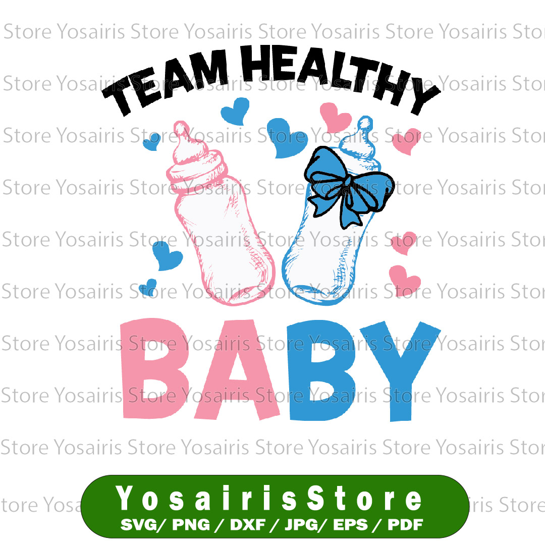 Gender Reveal Team Healthy Baby PNG, Team boy Png, Team girl | Inspire ...