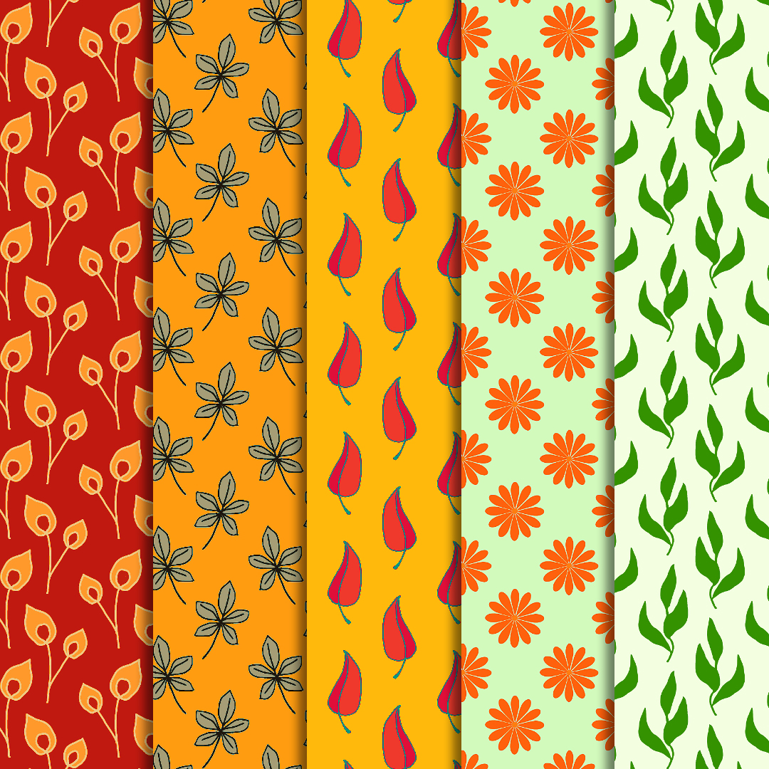 Digital seamless colorful scrapbooking paper | Inspire Uplift