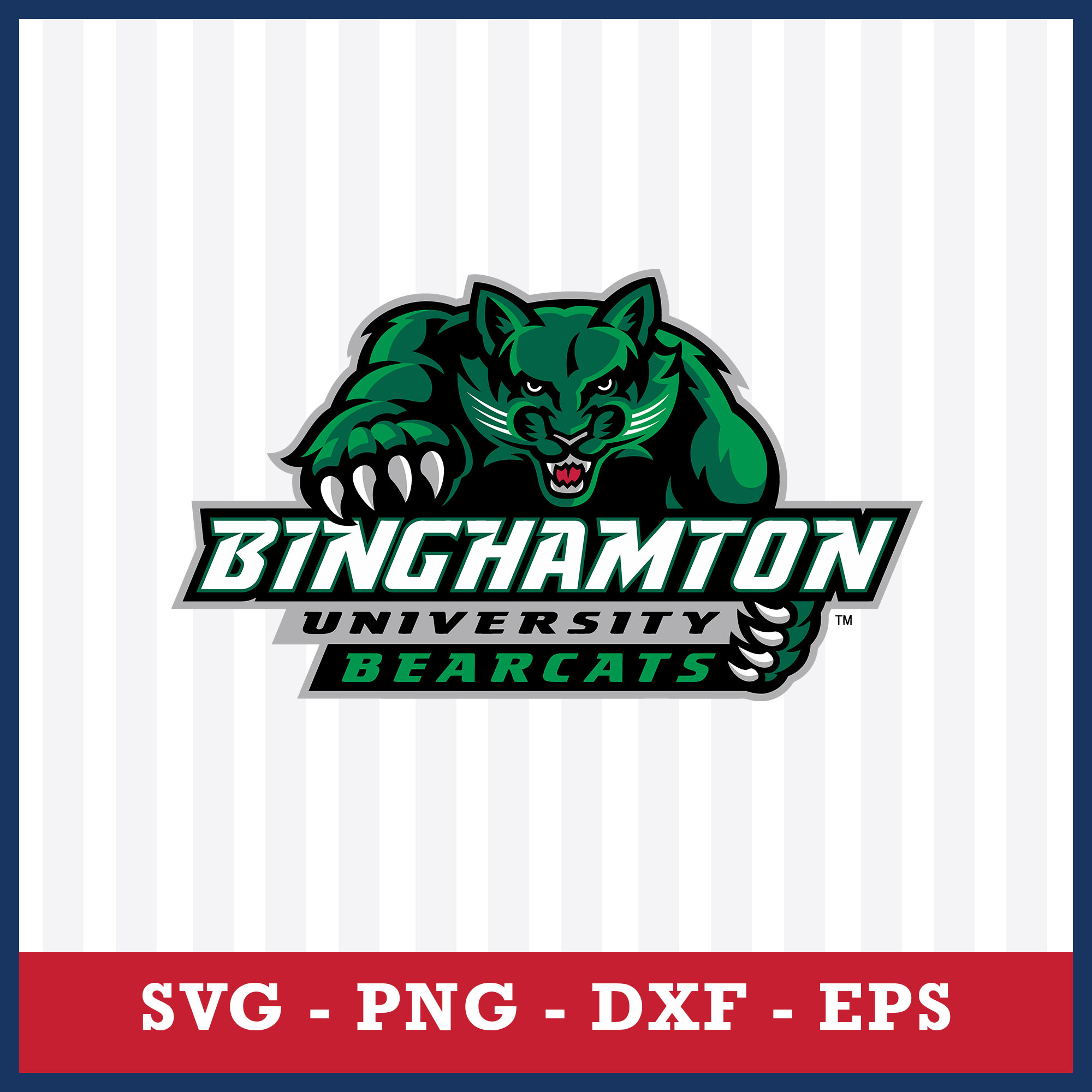 Binghamton Bearcats Svg, Binghamton Bearcats Logo Svg, NCAA | Inspire ...