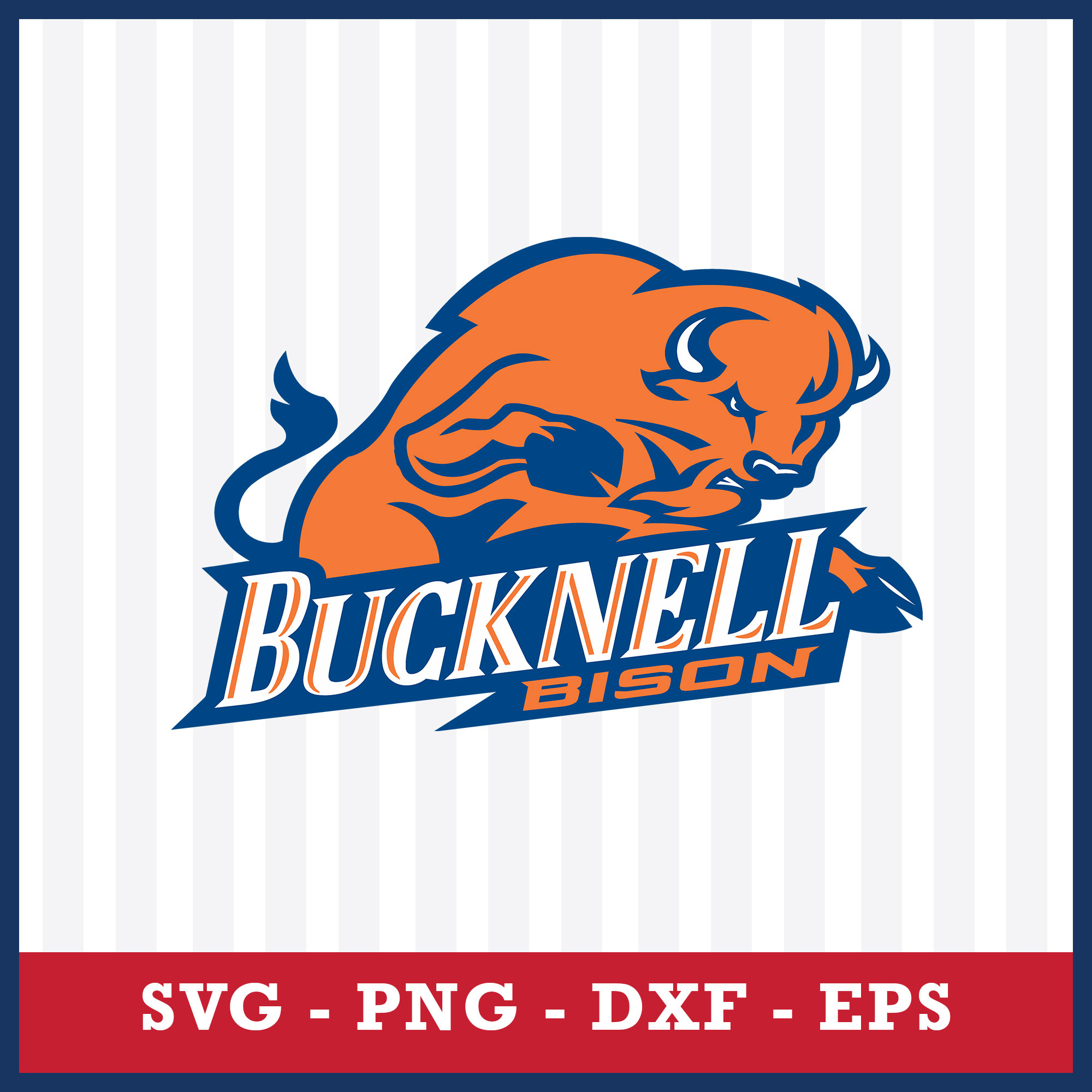 Bucknell Bison Svg, Bucknell Bison Logo Svg, NCAA Svg, Sport | Inspire ...