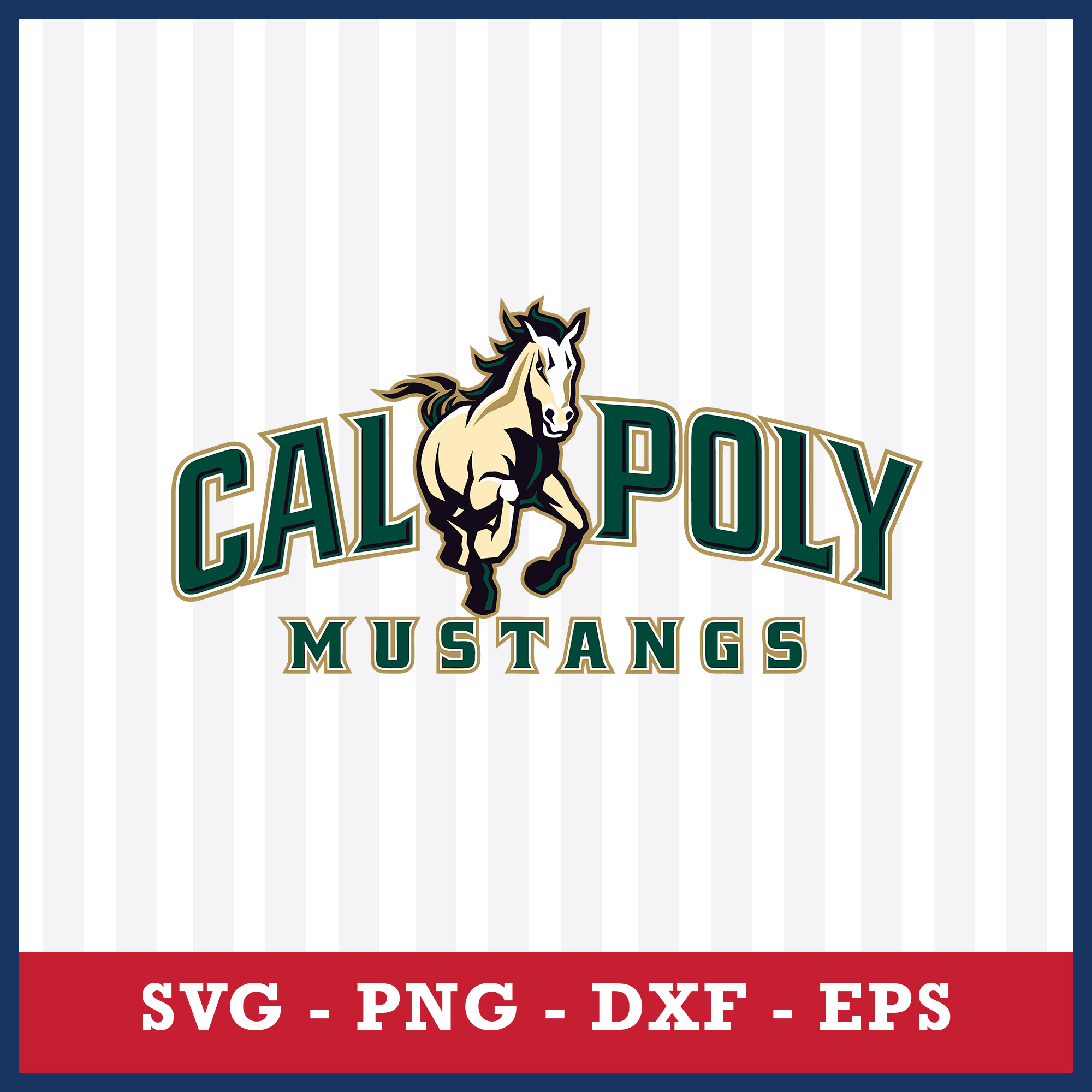 Cal Poly Mustangs Svg, Cal Poly Mustangs Logo Svg, NCAA Svg, | Inspire ...