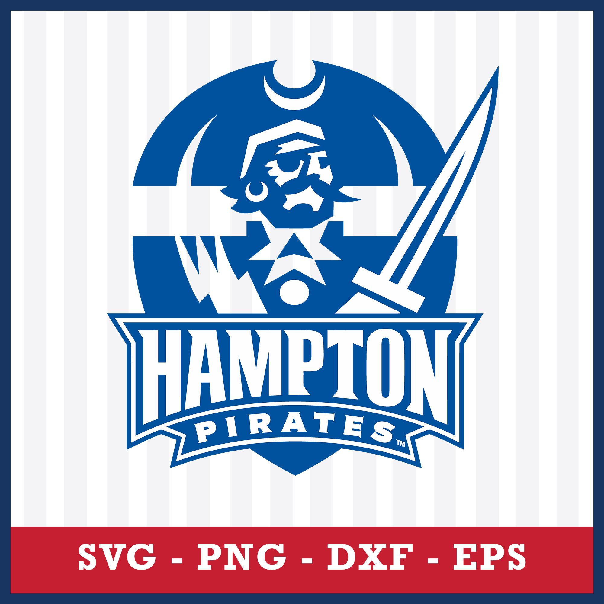 Hampton Pirates and Lady Pirates Svg, Hampton Pirates and La | Inspire ...