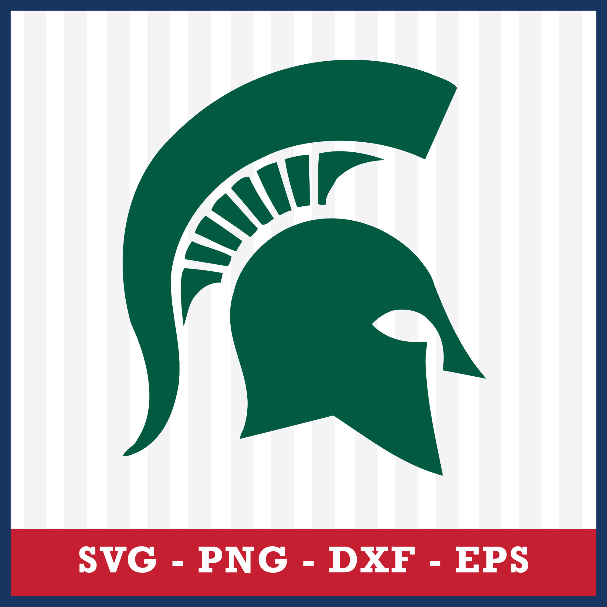 Michigan State Spartans Logo Vector NCAA Michigan State University