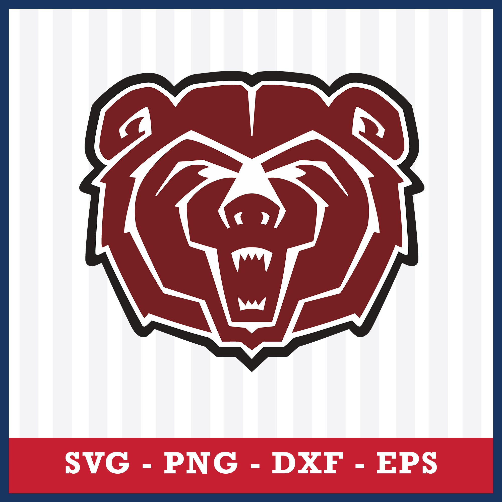 Missouri State Bears Svg, Missouri State Bears Logo Svg, NCA | Inspire ...