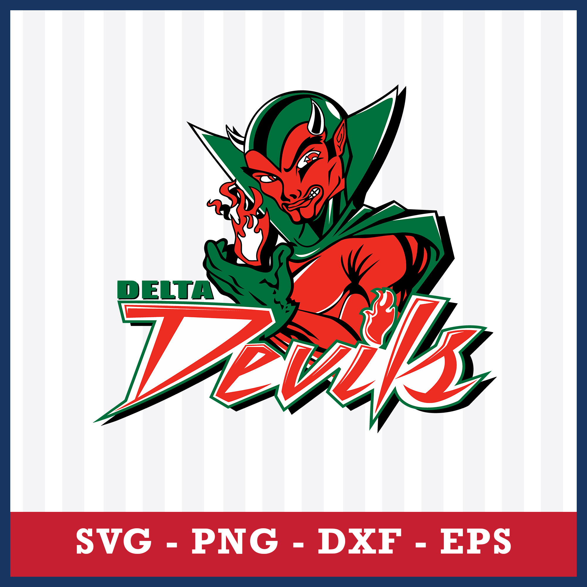 MVSU Delta Devils Svg, MVSU Delta Devils Logo Svg, NCAA Svg, | Inspire ...