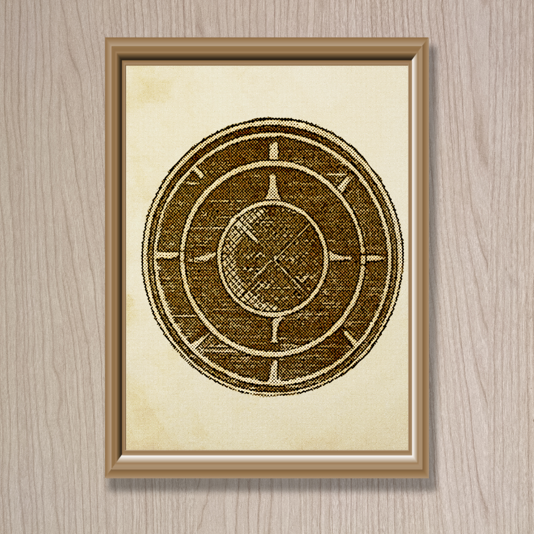 Digital wall steampunk posters medieval alchemy drawings - Inspire Uplift