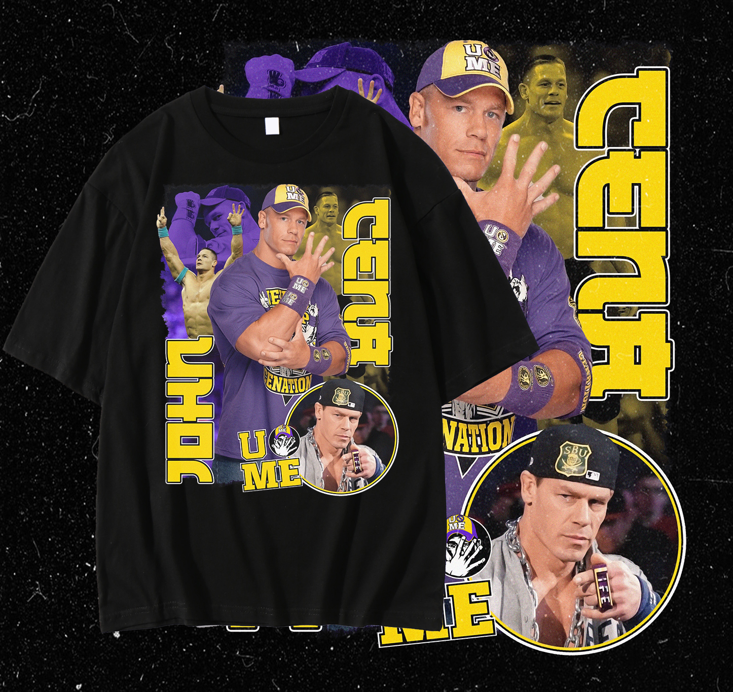 John Cena | RAP Bootleg T-Shirt Designs | Hip Hop | PNG File - Inspire ...