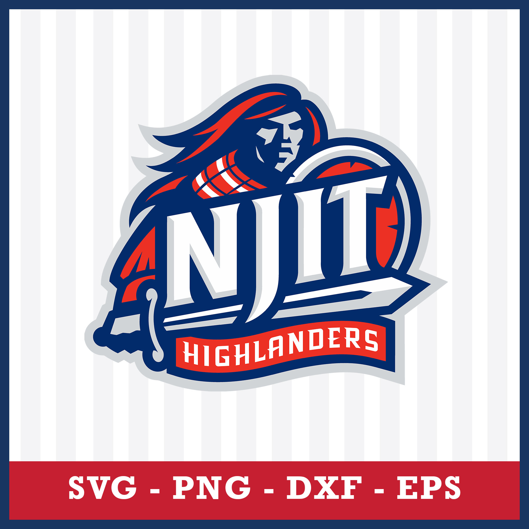 NJIT Highlanders Svg, NJIT Highlanders Logo Svg, NCAA Svg, S | Inspire ...