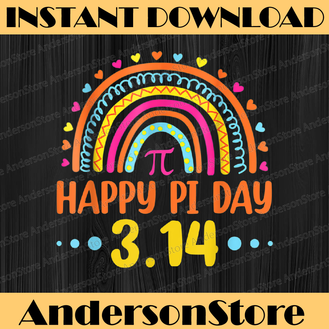 Happy Pi Day Mathematic Math Teacher Leopard Rainbow Pi Day, | Inspire ...