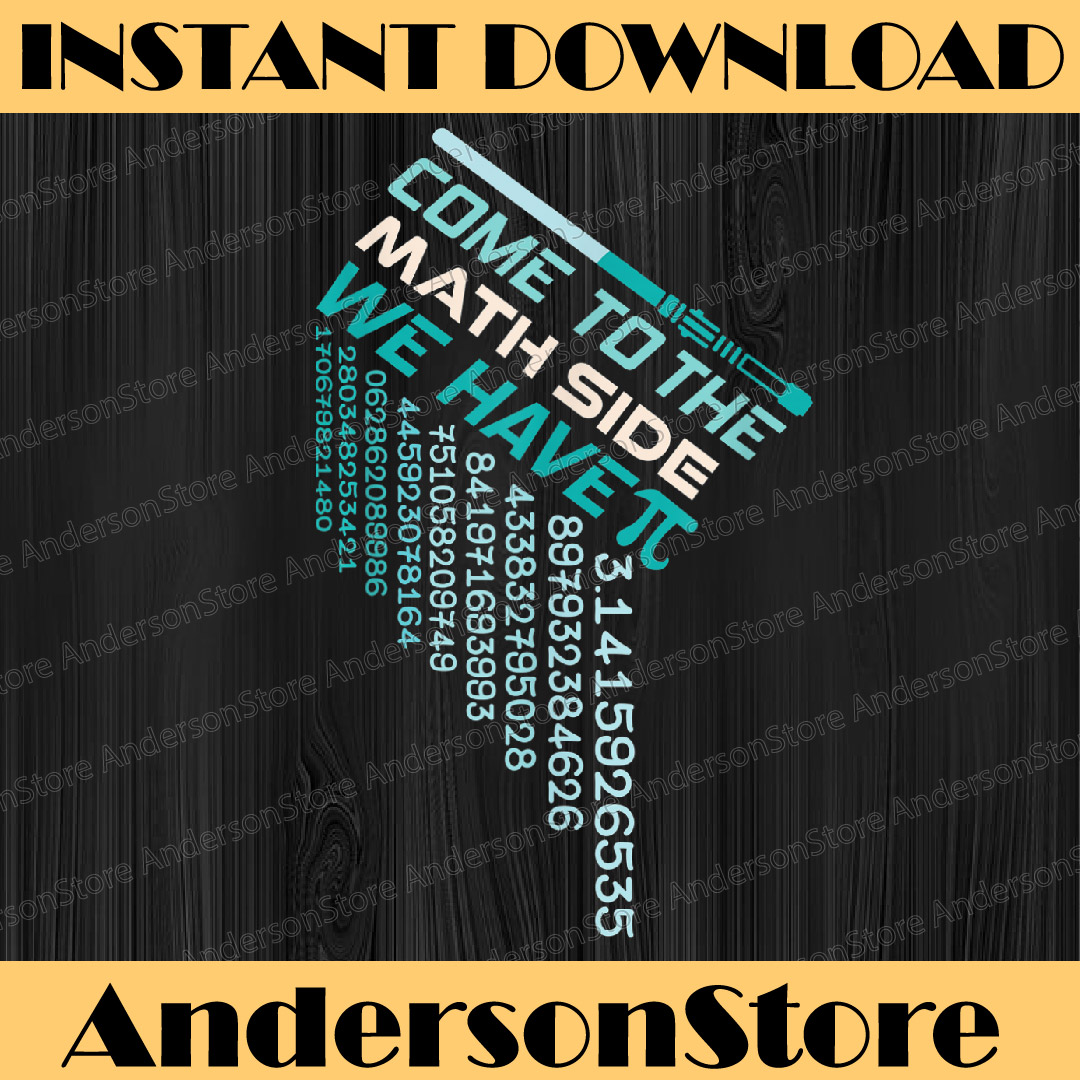 Come To Math Side Star Movie Math Meme Math Nerd Pi Day Pi D | Inspire ...