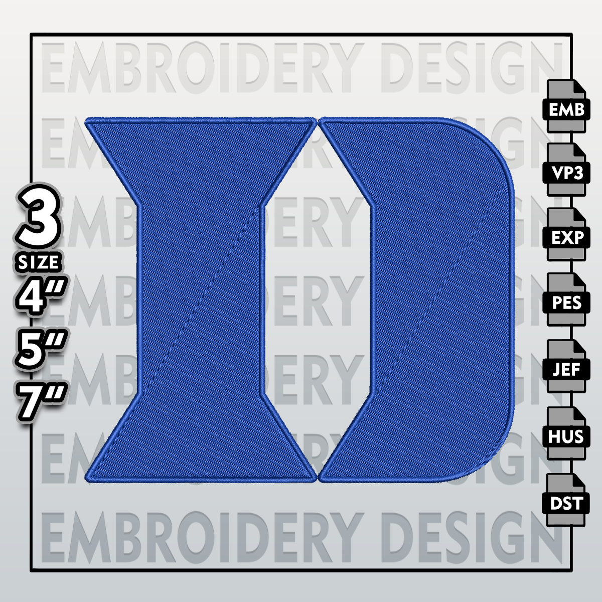 Duke Basketball Logo Black