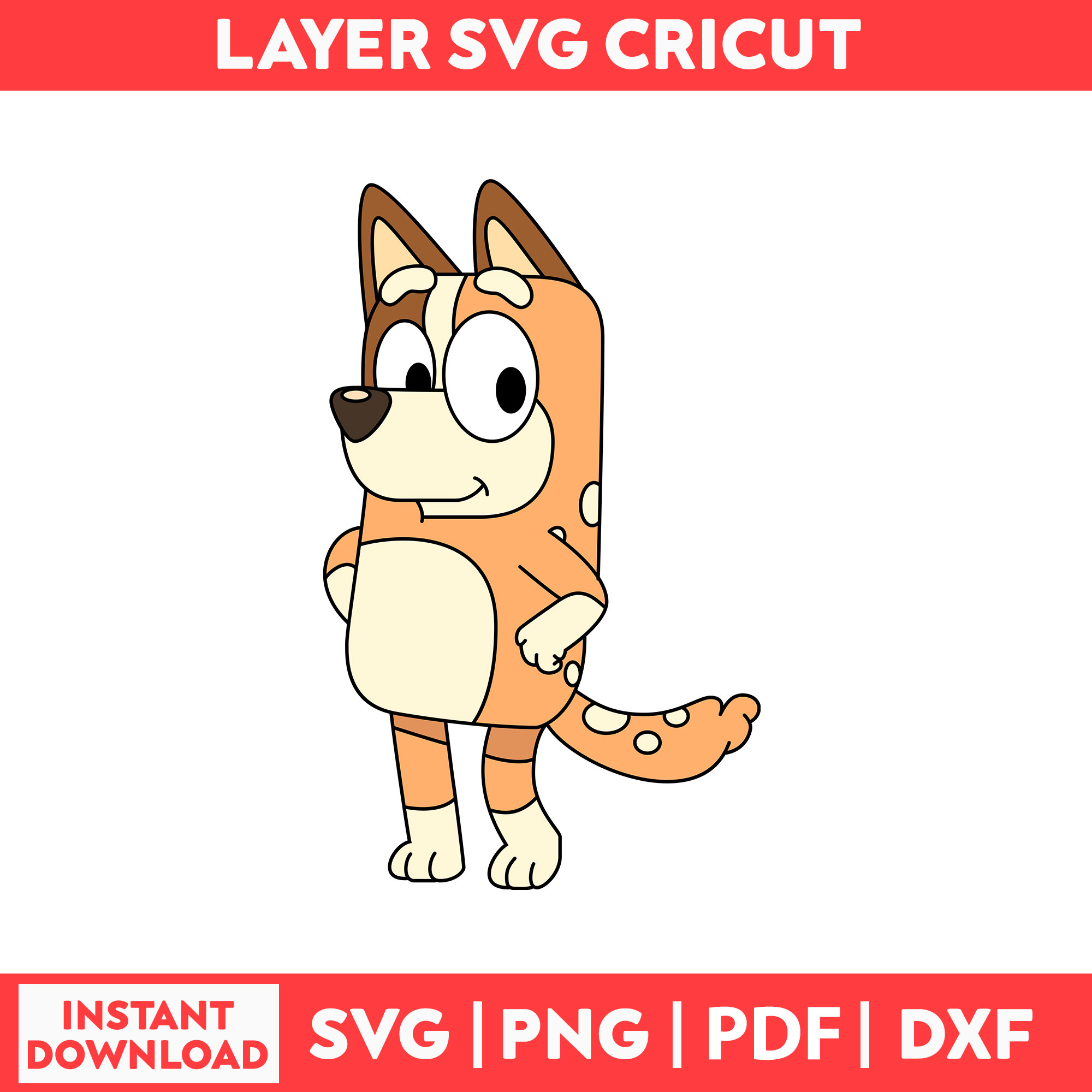 Bukey Chilli Heroes Wiki Svg, Bluey Birthday Svg, Bluey Char | Inspire ...