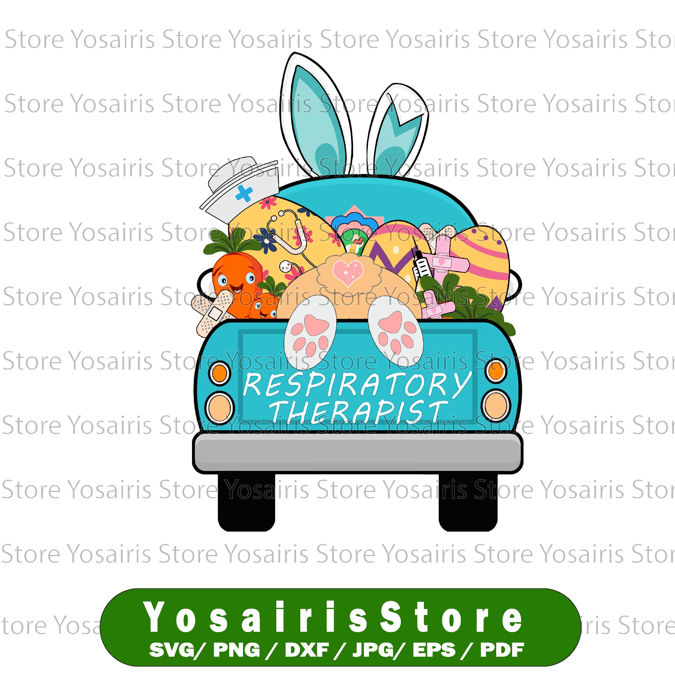 Easter png, Easter Truck PNG, Respiratory Therapist png, Eas | Inspire ...