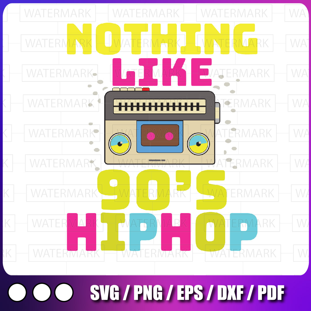 90s Hip Hop Rap Music Svg, Nostalgia Old School Svg, 90s mus | Inspire ...