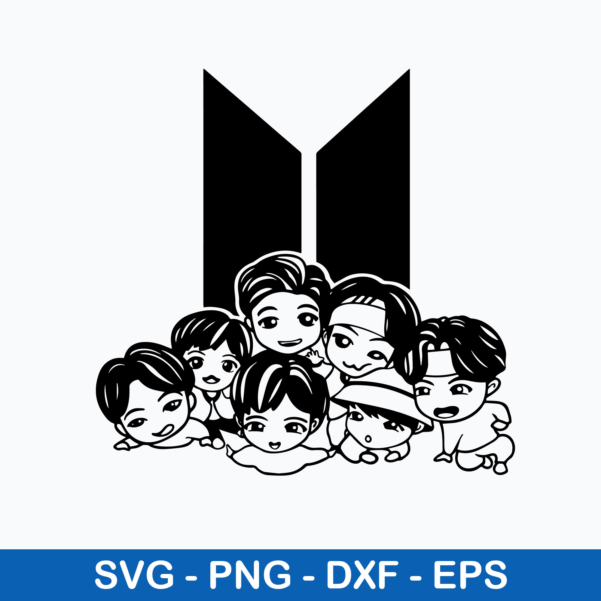 Dorable Tinytan BTS Members Under The Logo Svh, BTS, Star Kp | Inspire ...