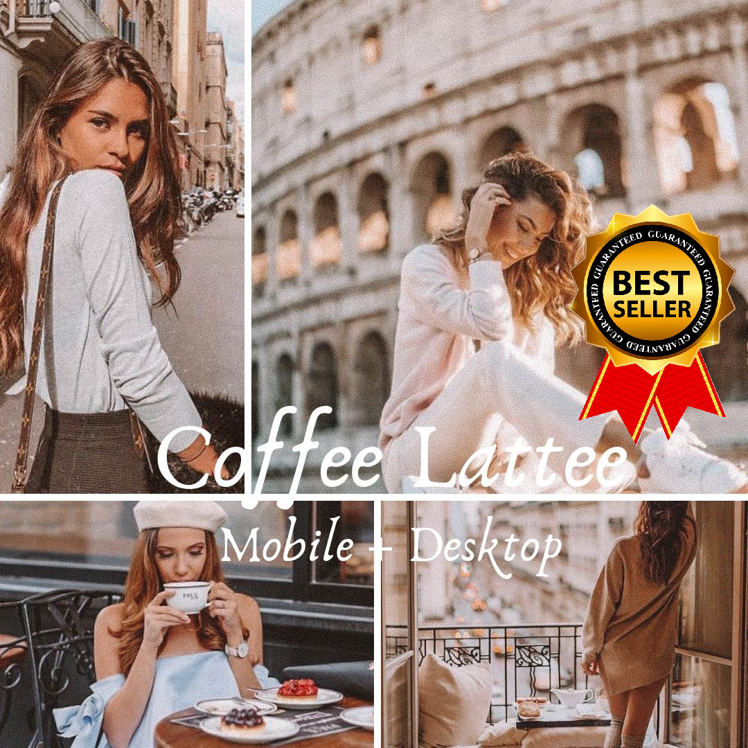 Creamy Coffee preset Mobile lightroom Summer preset Bright c | Inspire ...