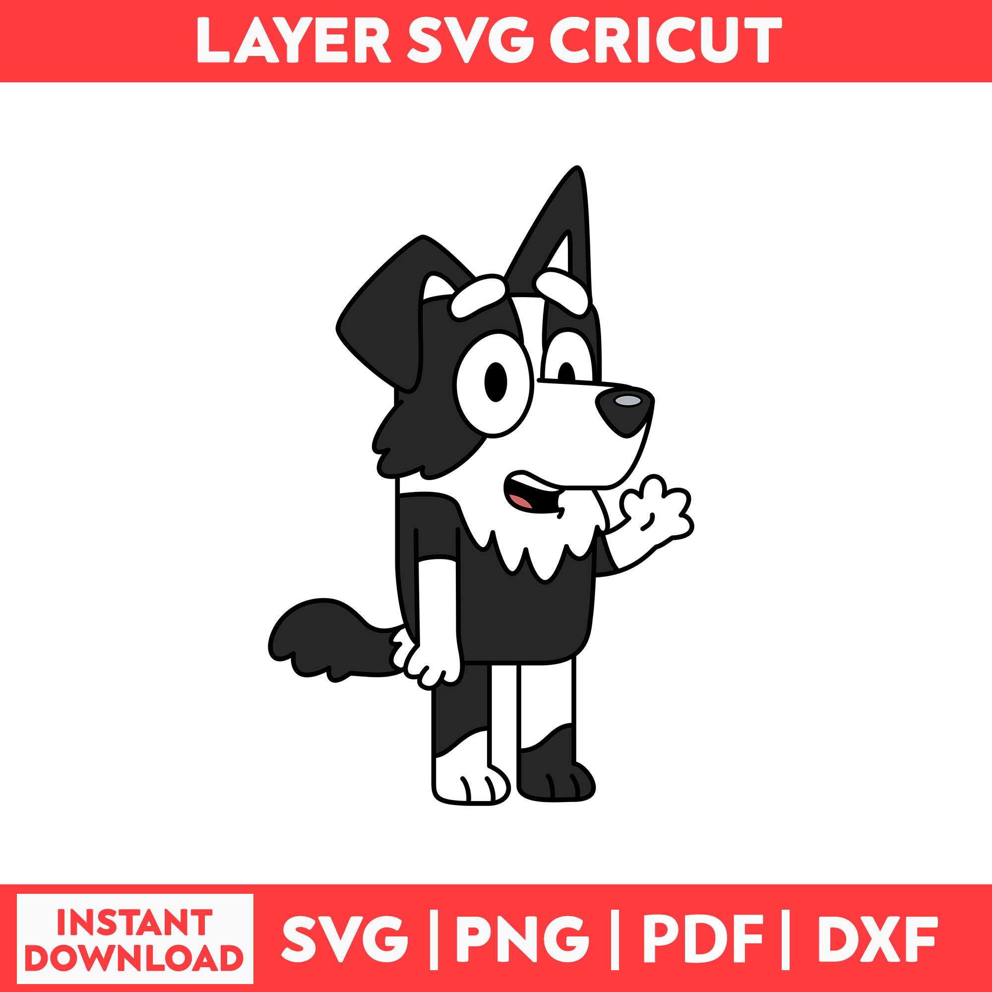 Mackenzie Bluey Svg, Bluey Birthday Svg, Bluey Characters Sv - Inspire ...